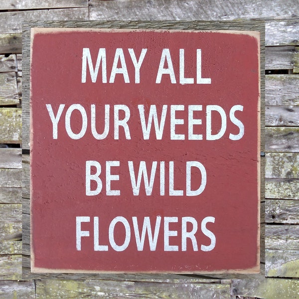 Weeds Sign - Etsy