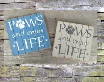Enjoy Life Sign - Etsy
