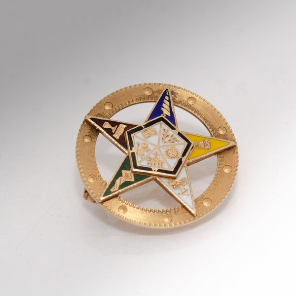 Eastern Star Pin - Etsy