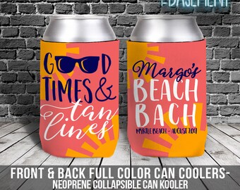 Beach koozies | Etsy