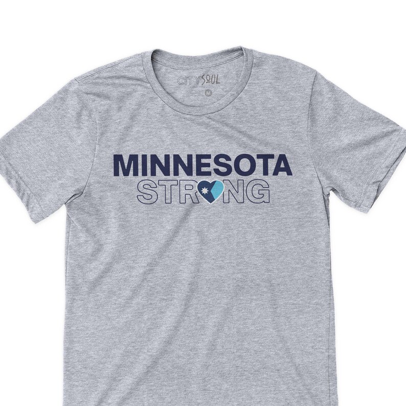 Minnesota Strong Sweatshirt: Cozy, Unisex, Candle Flame Detail - Etsy