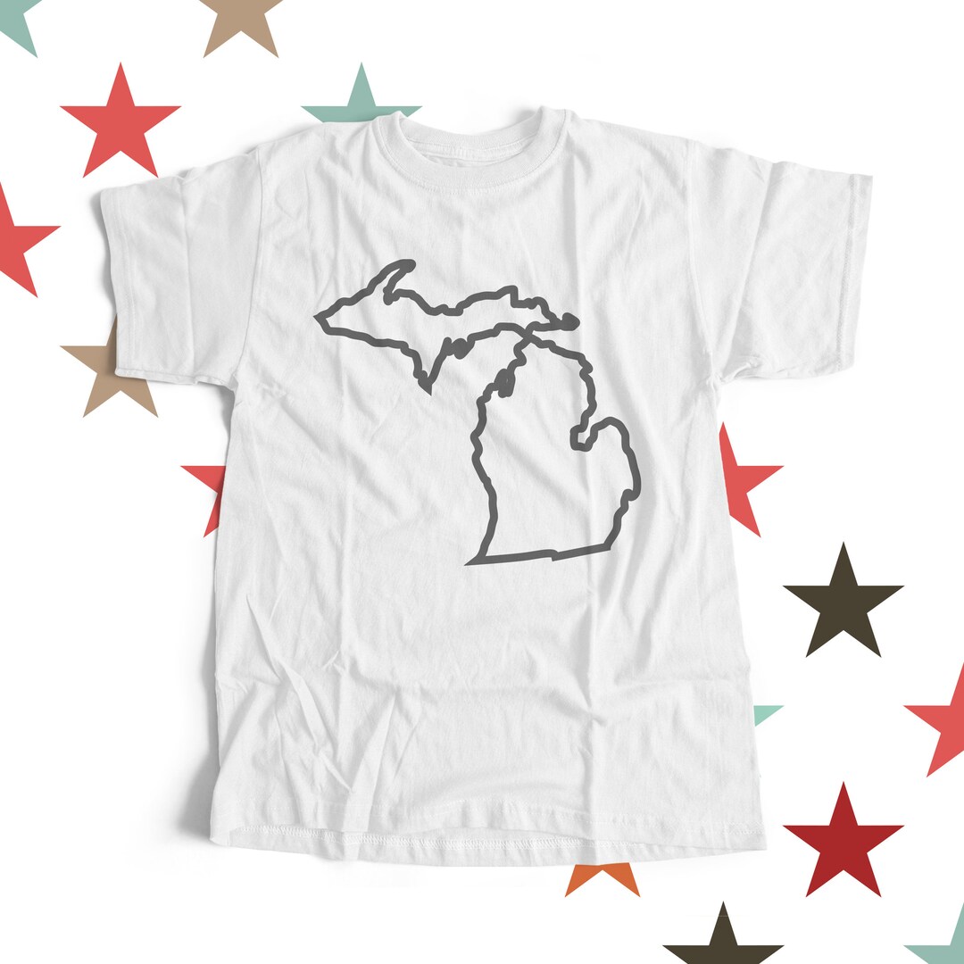 Michigan Shirt - State of Michigan T-shirt - Choose Any State Shirt ...