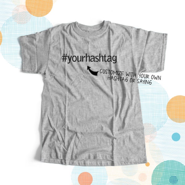 Hashtag Shirt - Etsy