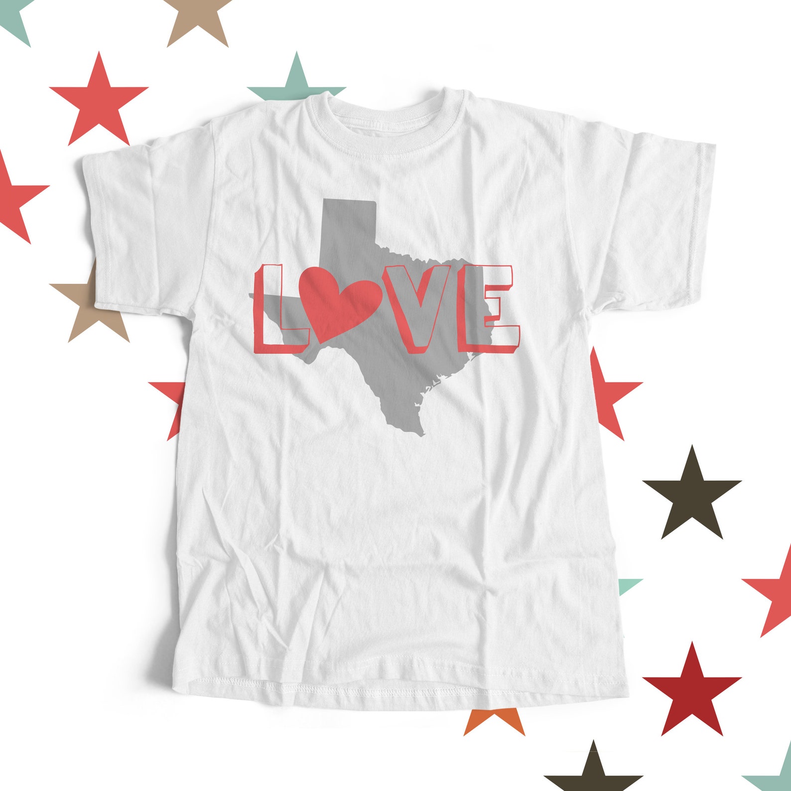 Texas Shirt Love Texas Shirt I Heart Texas State of Texas - Etsy