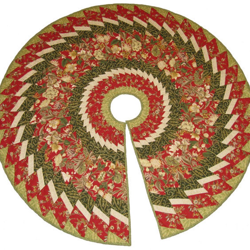 Tree Skirt Pattern Quilt - Etsy