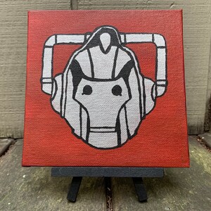 cyberman stencil