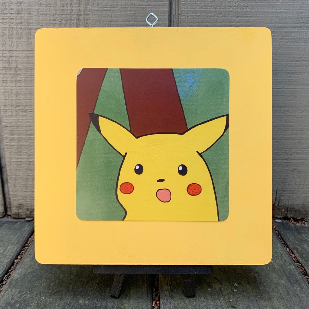 It's Always A Surprise Pokemon Surprised Pikachu Meme Art Print - Etsy