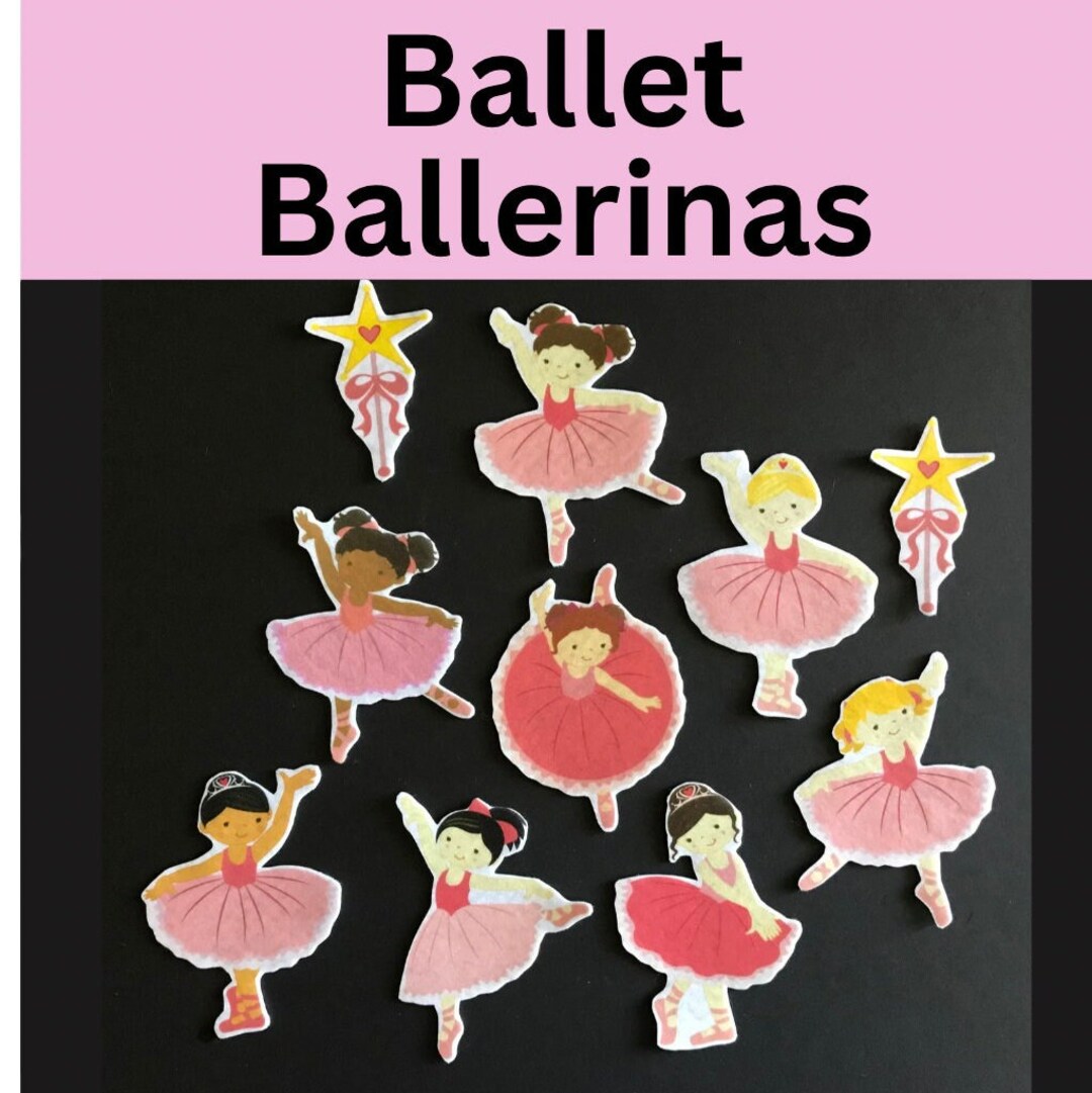 Ballet Ballerina's Felt Set // Flannel Board Pieces // Ballet ...