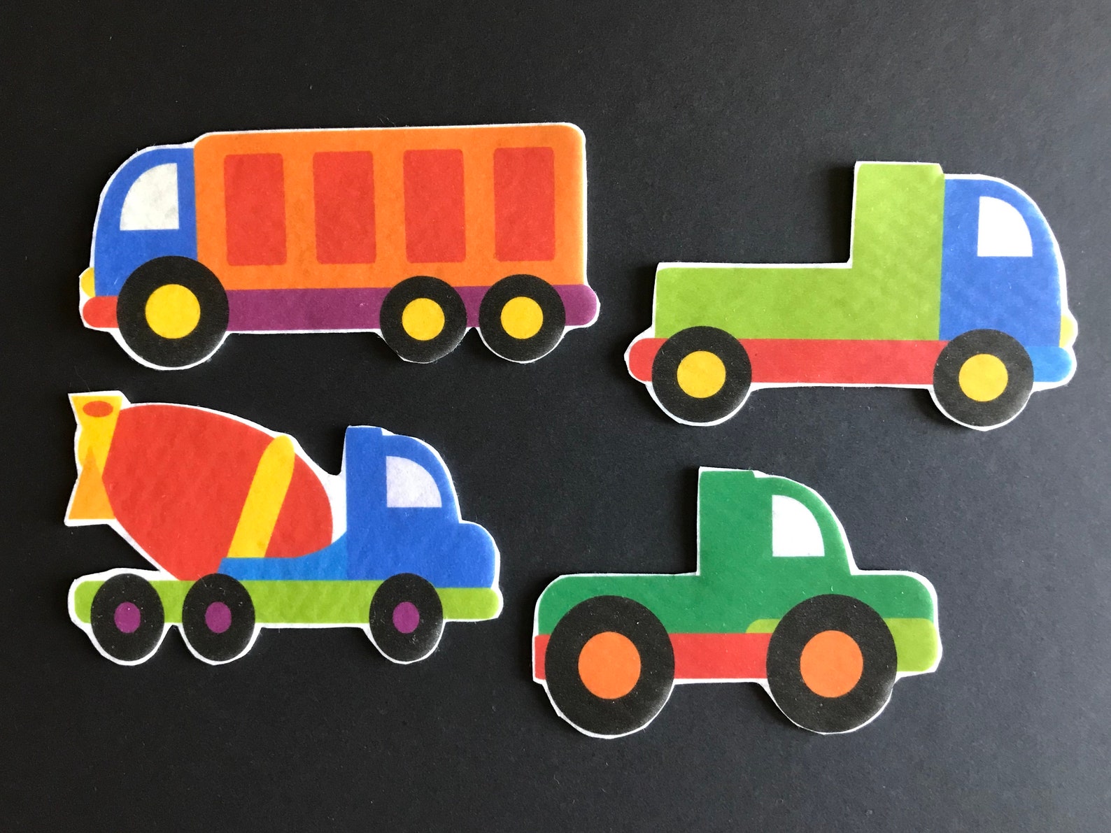 Transportation Felt // Flannel Board Pieces // Imagination // Children ...