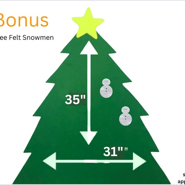 Felt Christmas Tree - Etsy