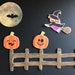 5 Little Pumpkins Felt Board Story // Flannel Board Pieces // Pretend ...