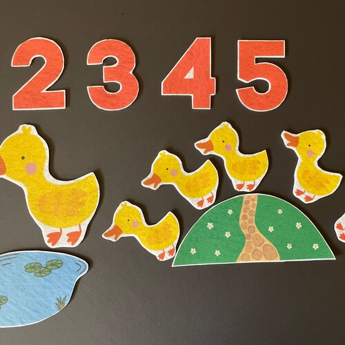 Gingerbread Man Felt // Flannel Board Pieces // Preschool // - Etsy