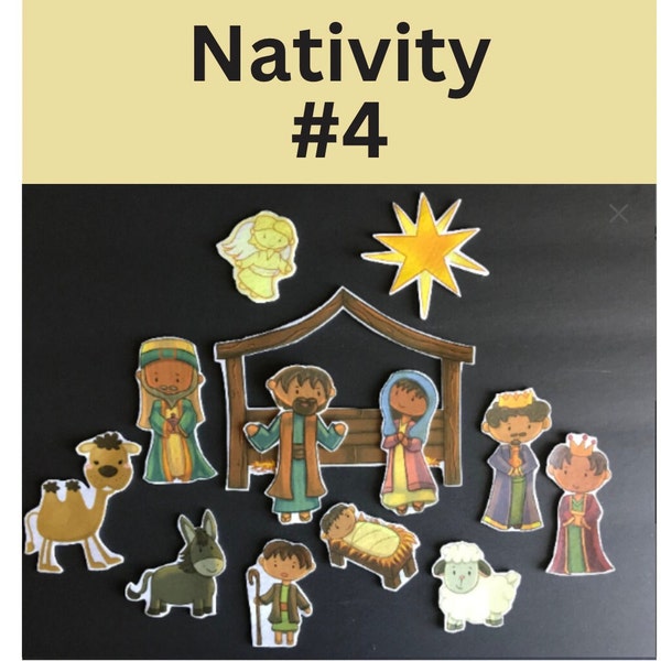 Felt Nativity - Etsy