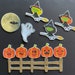 5 Little Pumpkins Felt Board Story // Flannel Board Pieces // Pretend ...