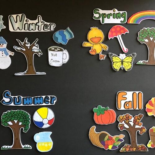 Chicka Chicka Boom Boom Felt // Flannel Board Pieces // | Etsy