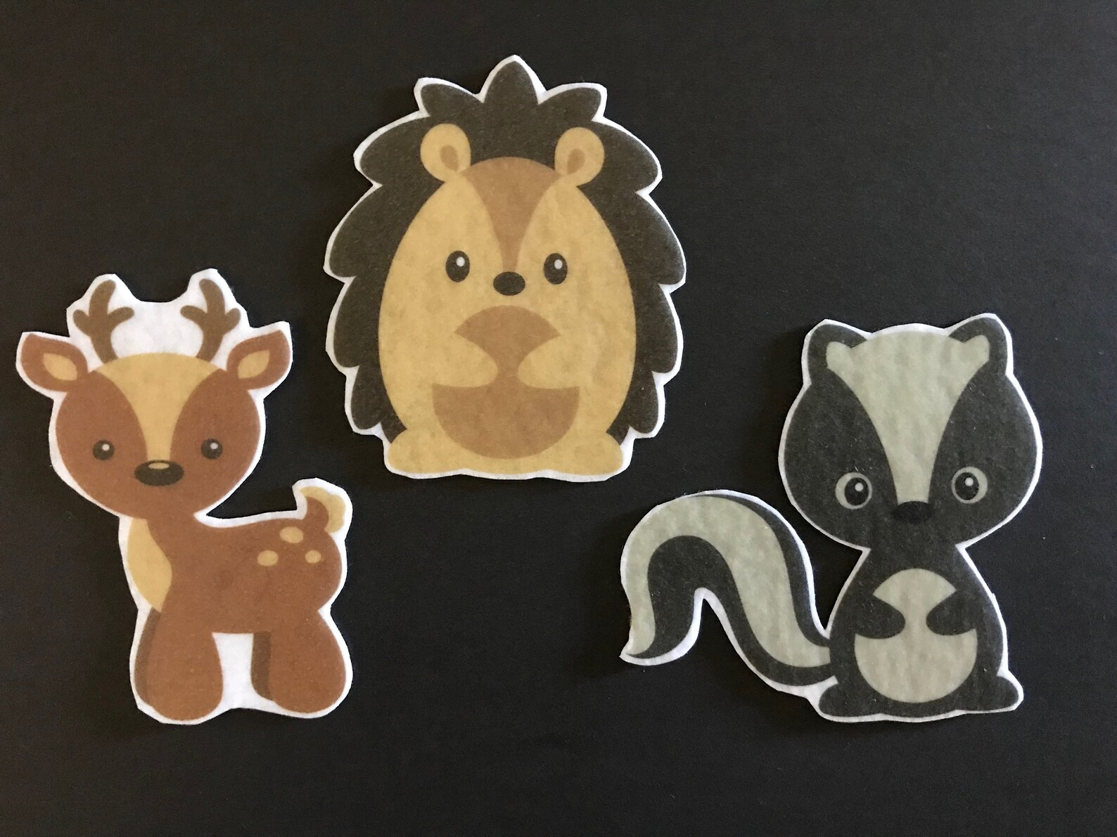 Woodland Animals Felt 2 // Flannel Board Pieces // Preschool - Etsy
