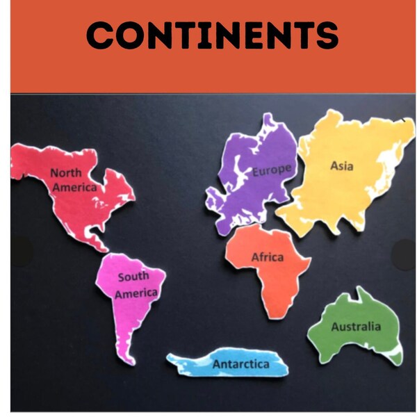 Felt World Map - Etsy