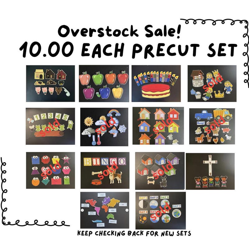 Felt Story Set - Etsy