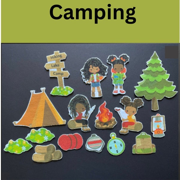 Felt Camping Set - Etsy