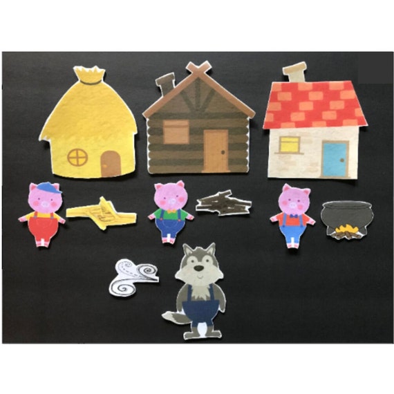 Three Little Pigs Story Board