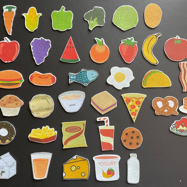 Felt Food Set - Etsy
