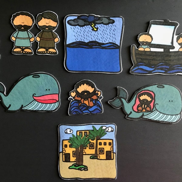 Jonah and the Whale - Etsy