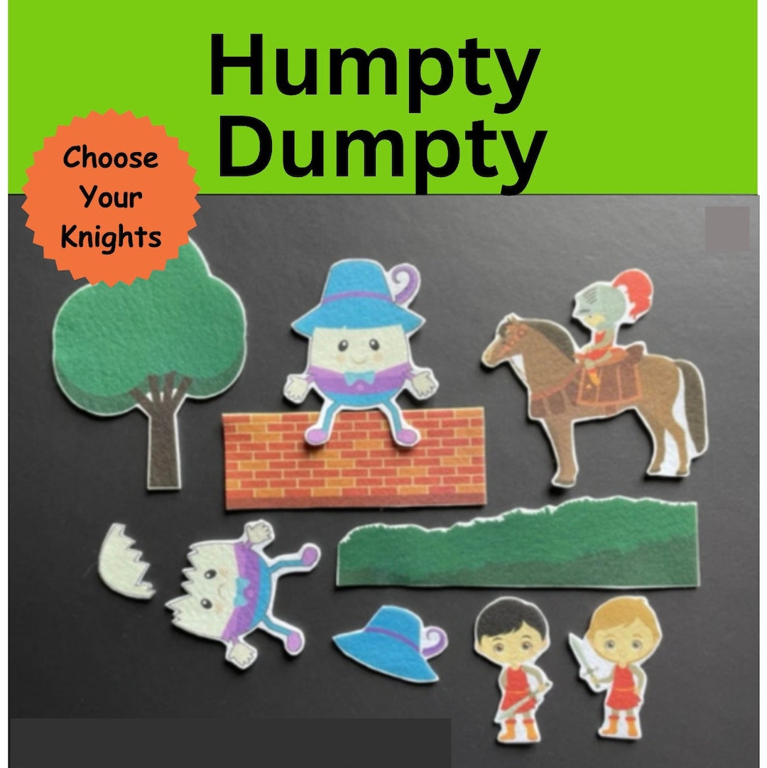 Humpty Dumpty Felt Board Printable at Carla Apgar blog