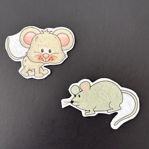 Little Mouse Game Felt Set //flannel Board Pieces Pieces // Preschool ...