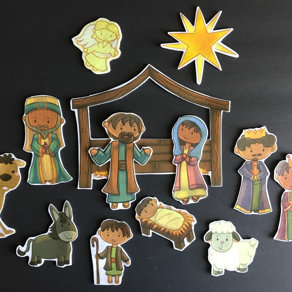 Felt Nativity - Etsy
