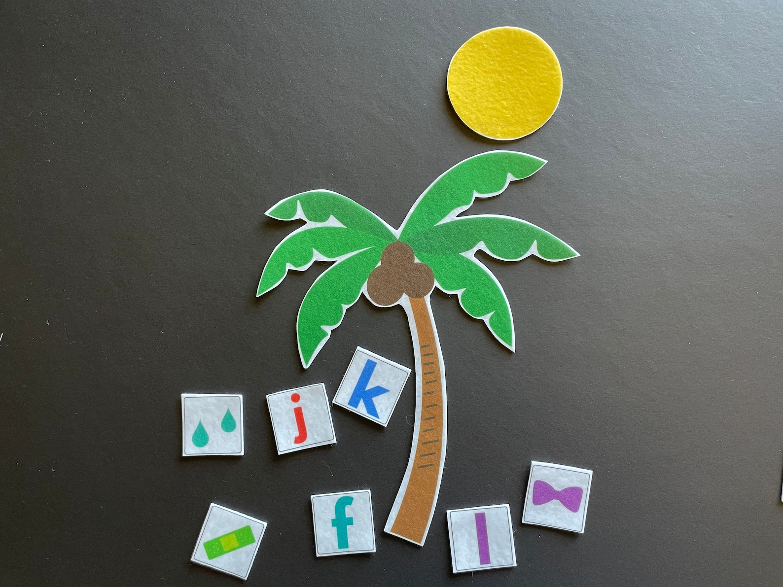 Chicka Chicka Boom Boom Felt // Flannel Board Pieces // - Etsy