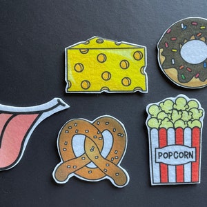 5 Senses Felt // Five Senses Flannel Board Pieces // Felt Game ...