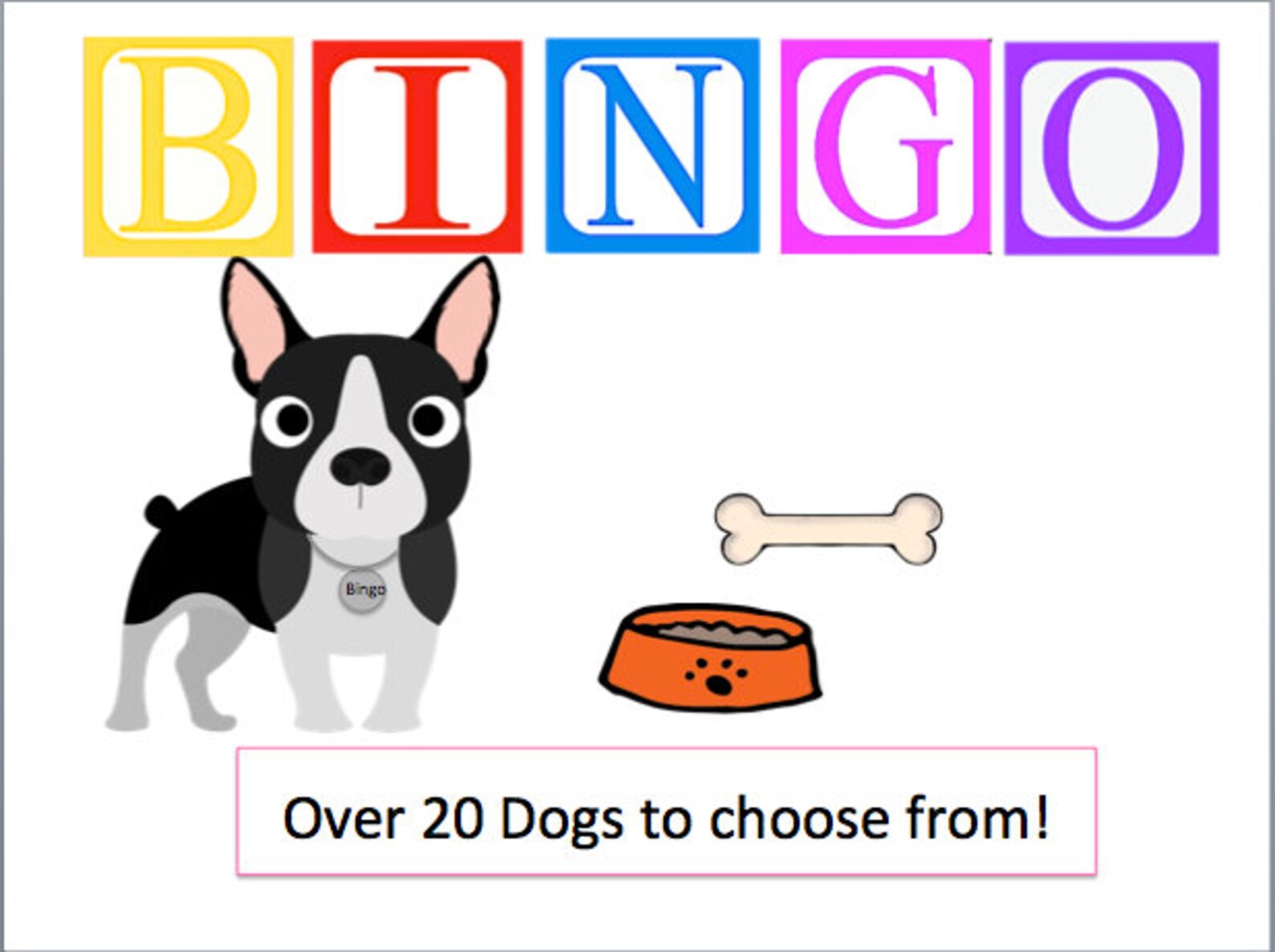 Bingo Felt Set //flannel Board Pieces Pieces // Choose Your - Etsy