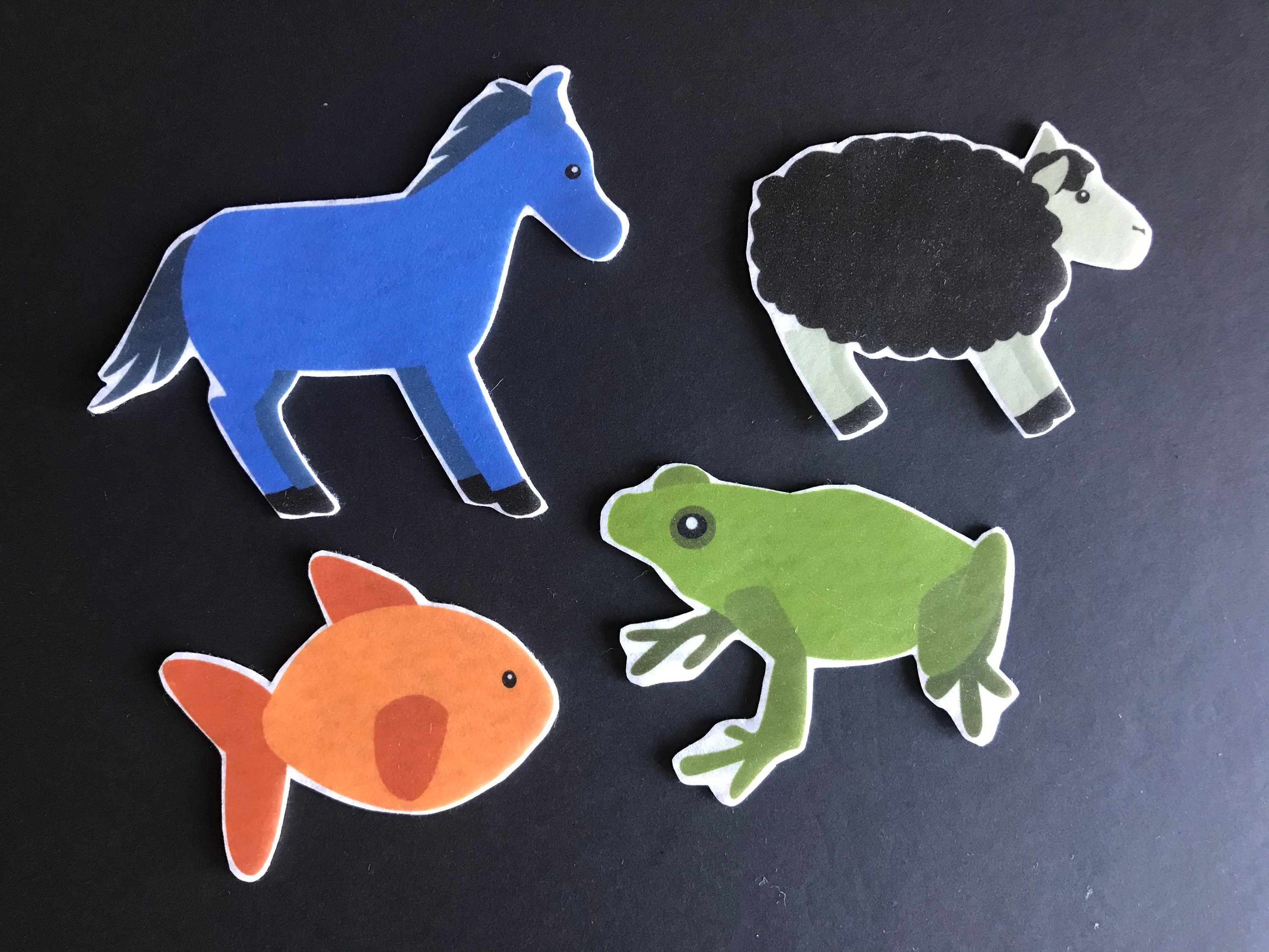 Brown Bear Felt Board // Flannel Board Pieces // Preschool // - Etsy Sweden