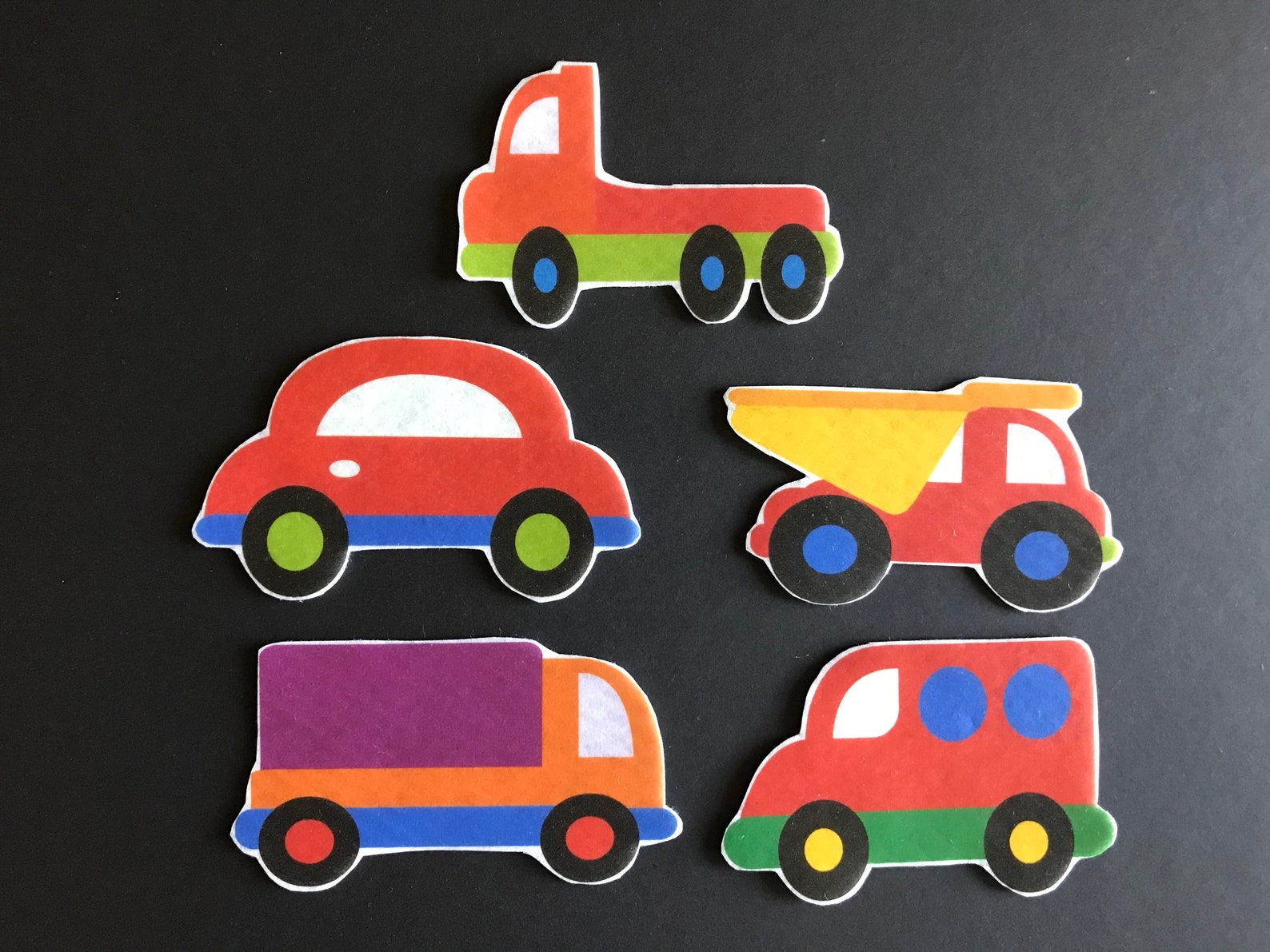 Transportation Felt // Flannel Board Pieces // Imagination // Children ...