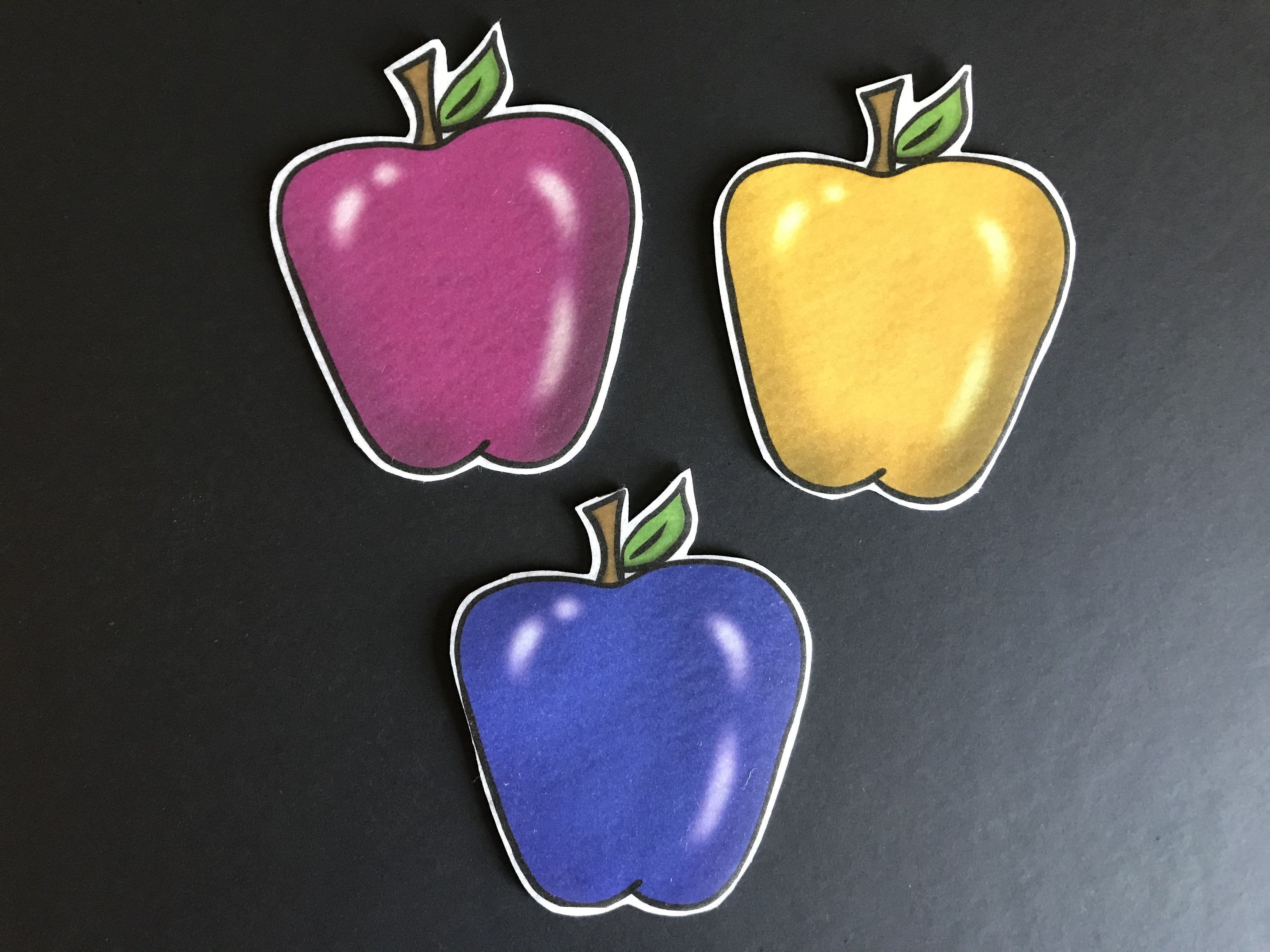 Little Worm Game Felt Set //flannel Board Pieces Pieces // | Etsy