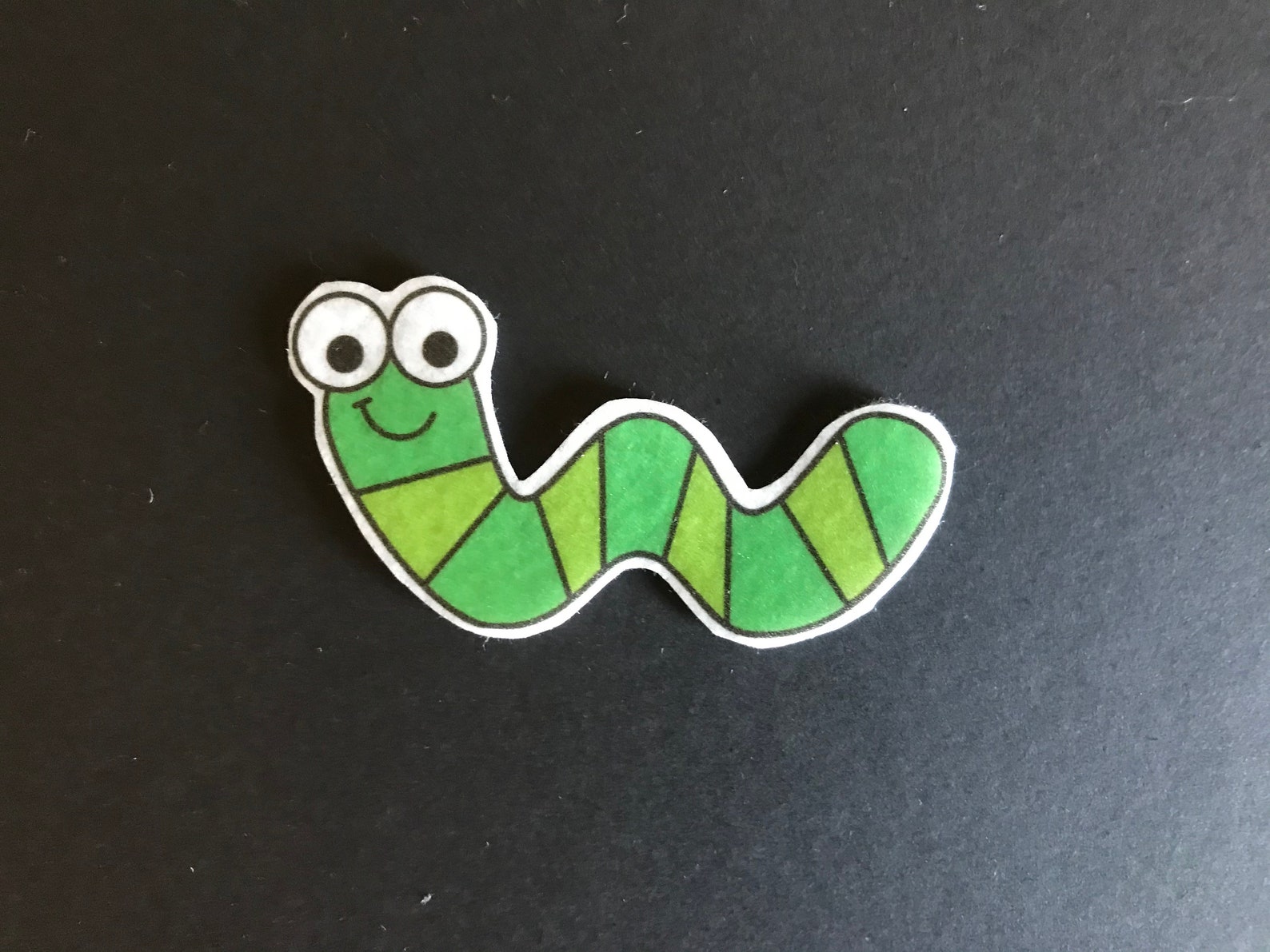 Little Worm Game Felt Set //flannel Board Pieces Pieces // | Etsy