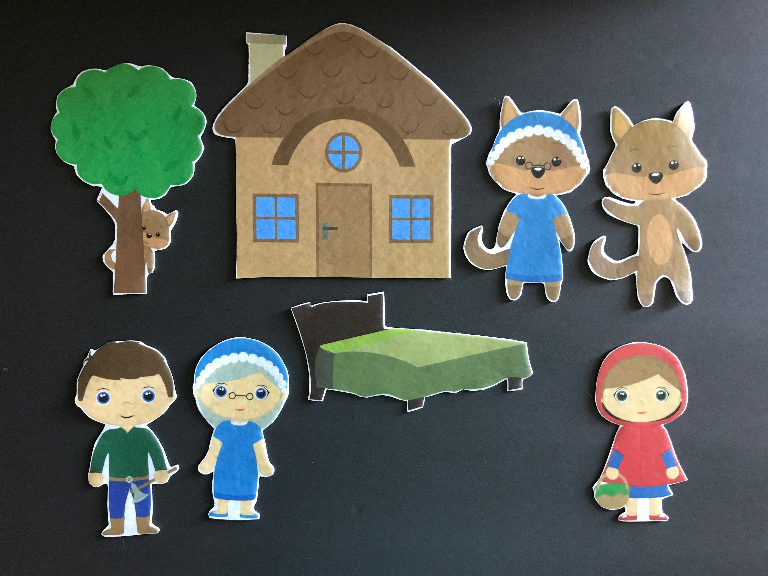 Little Red Riding Hood Story Board