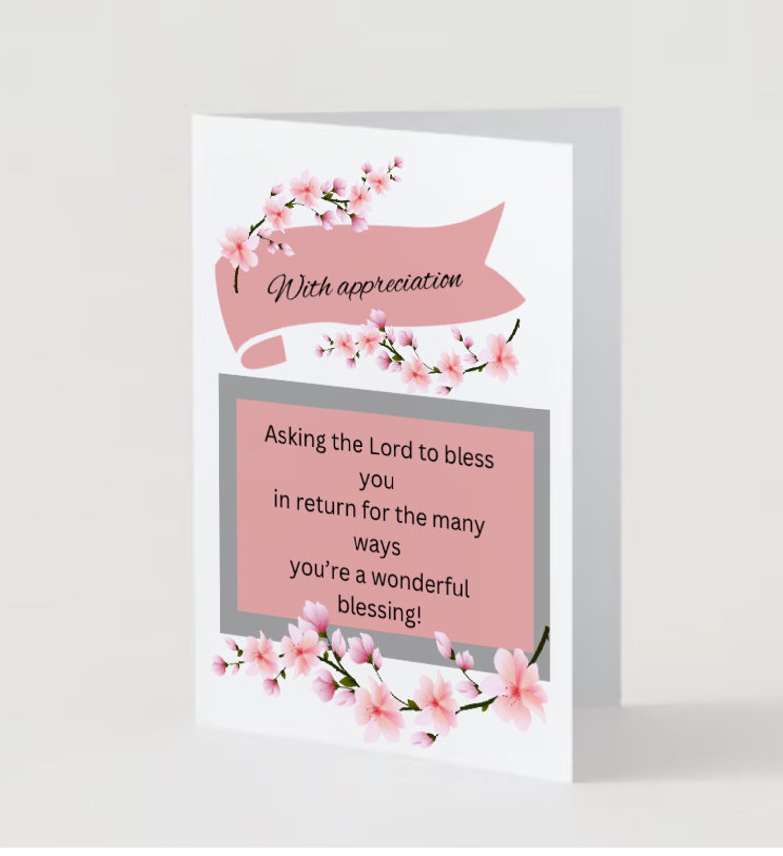 Pastor Appreciation Card Printable Pdf Etsy