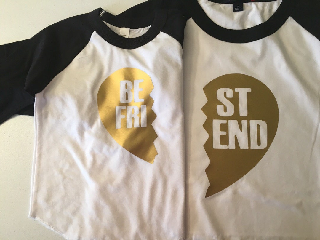 Best Friend Matching Shirts SOLD AS SET - Etsy