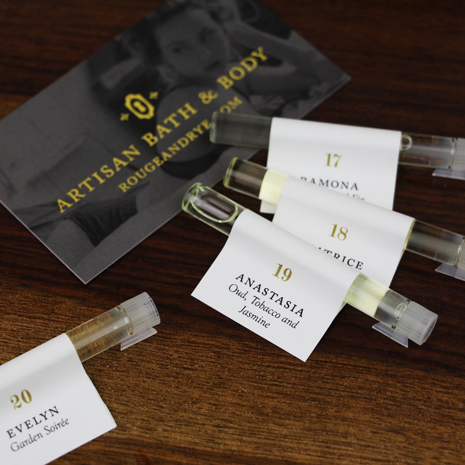Hazel Perfume Oil • Tobacco, Vanilla and Rose - Etsy