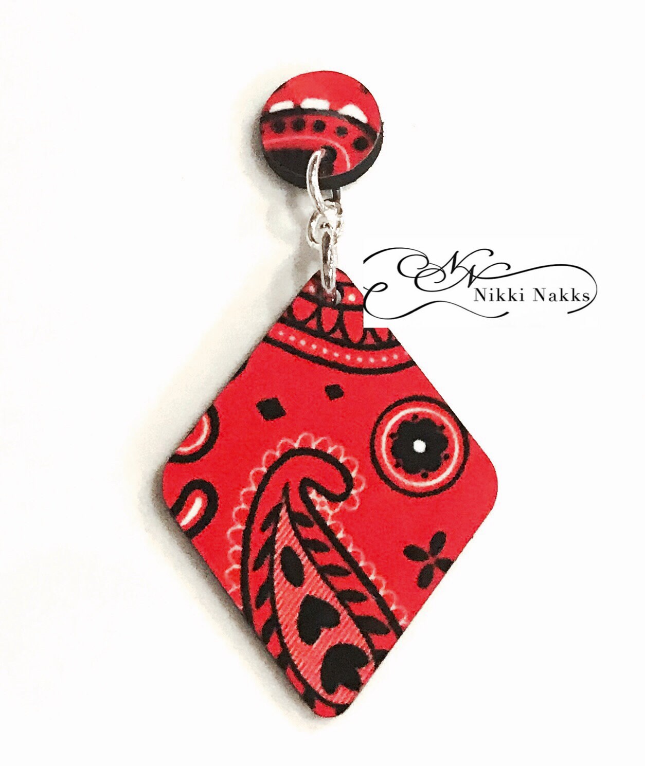 Diamond Shape Earring Sublimation Blank - Etsy