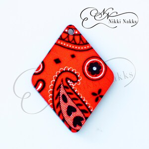 Diamond Shape Earring Sublimation Blank - Etsy