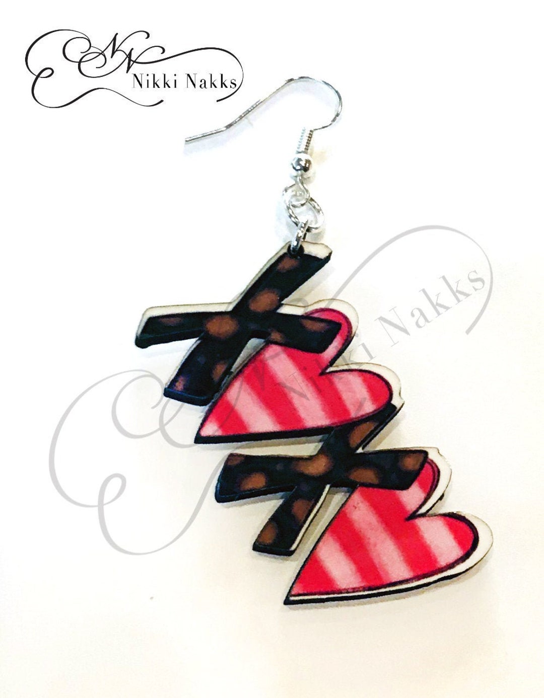 Xoxo Sublimation Earrings/keychain - Etsy