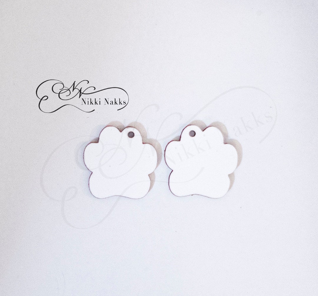 Dog Paw Sublimation Blanks - Etsy