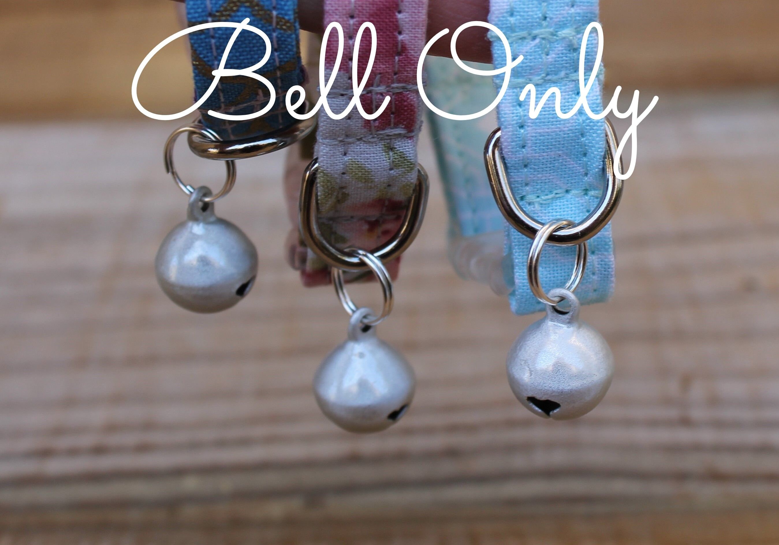 Small Bell for Puppy Dog Cat Collar, White Pearlescent 12mm, Tiny Bell