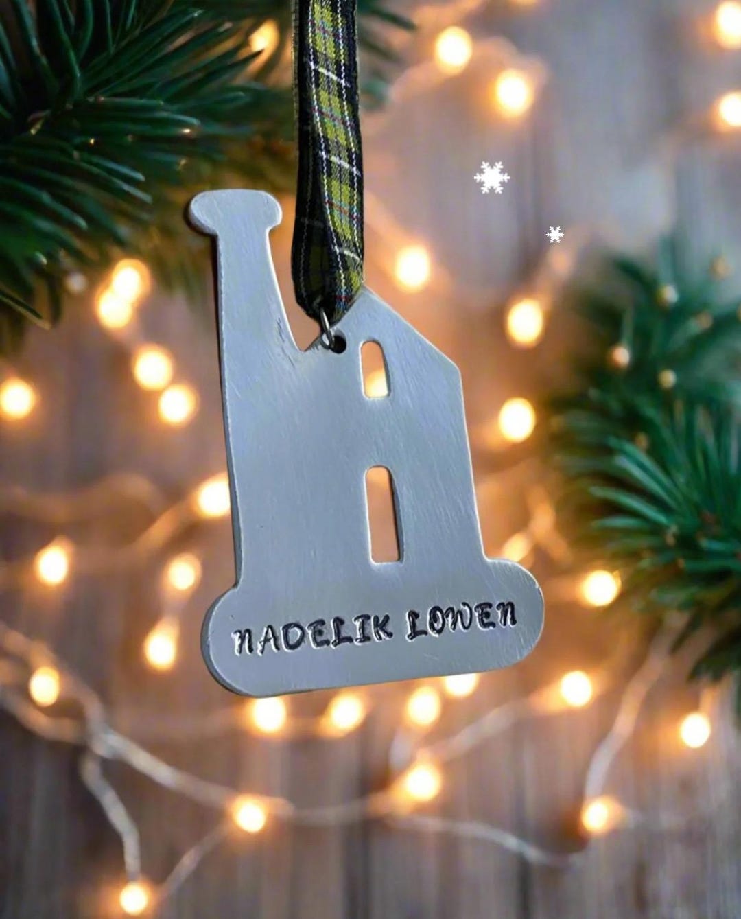 Cornish Engine House. 'nadelik Lowen' Christmas Decoration. Merry ...