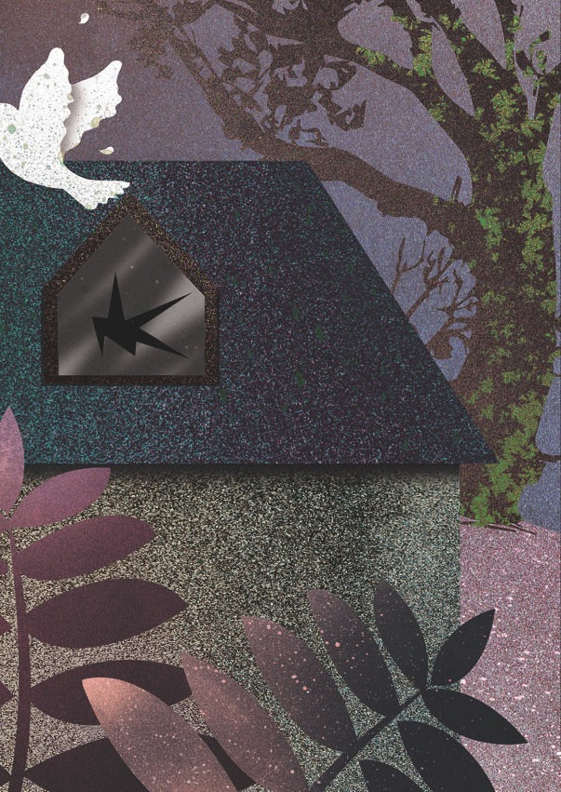 Illustrated Book of Haunting Poems - Etsy