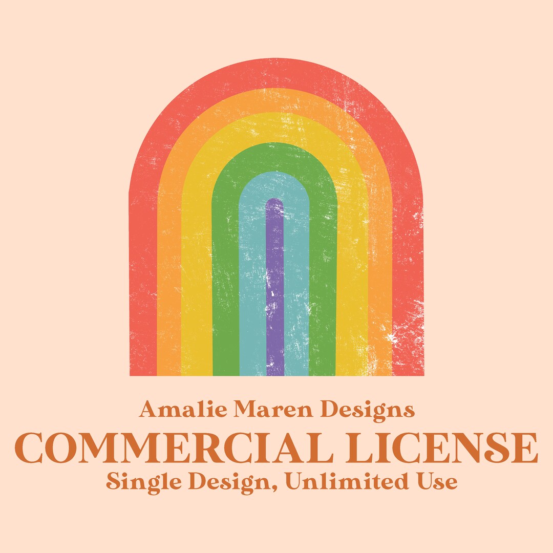 Commercial License Single Use SVG, PNG, SUBLIMATION Unlimited Use No ...