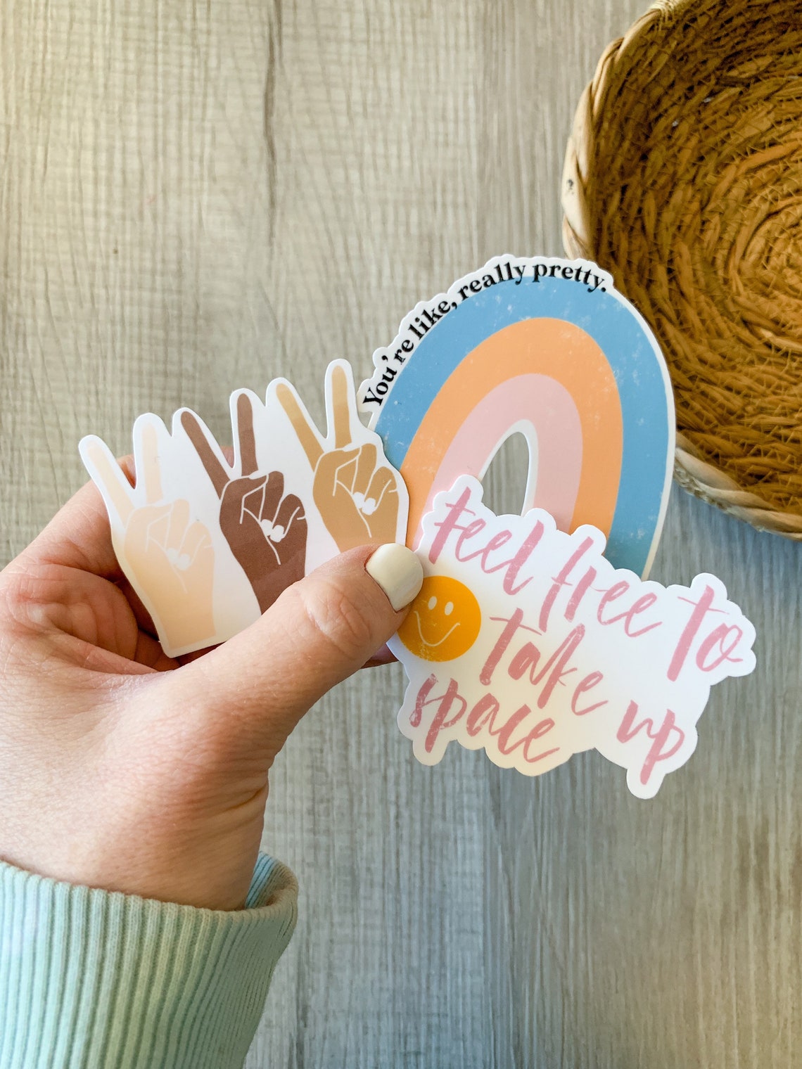 Peace and Love Vinyl Sticker Multi Race Peace Signs BLM - Etsy