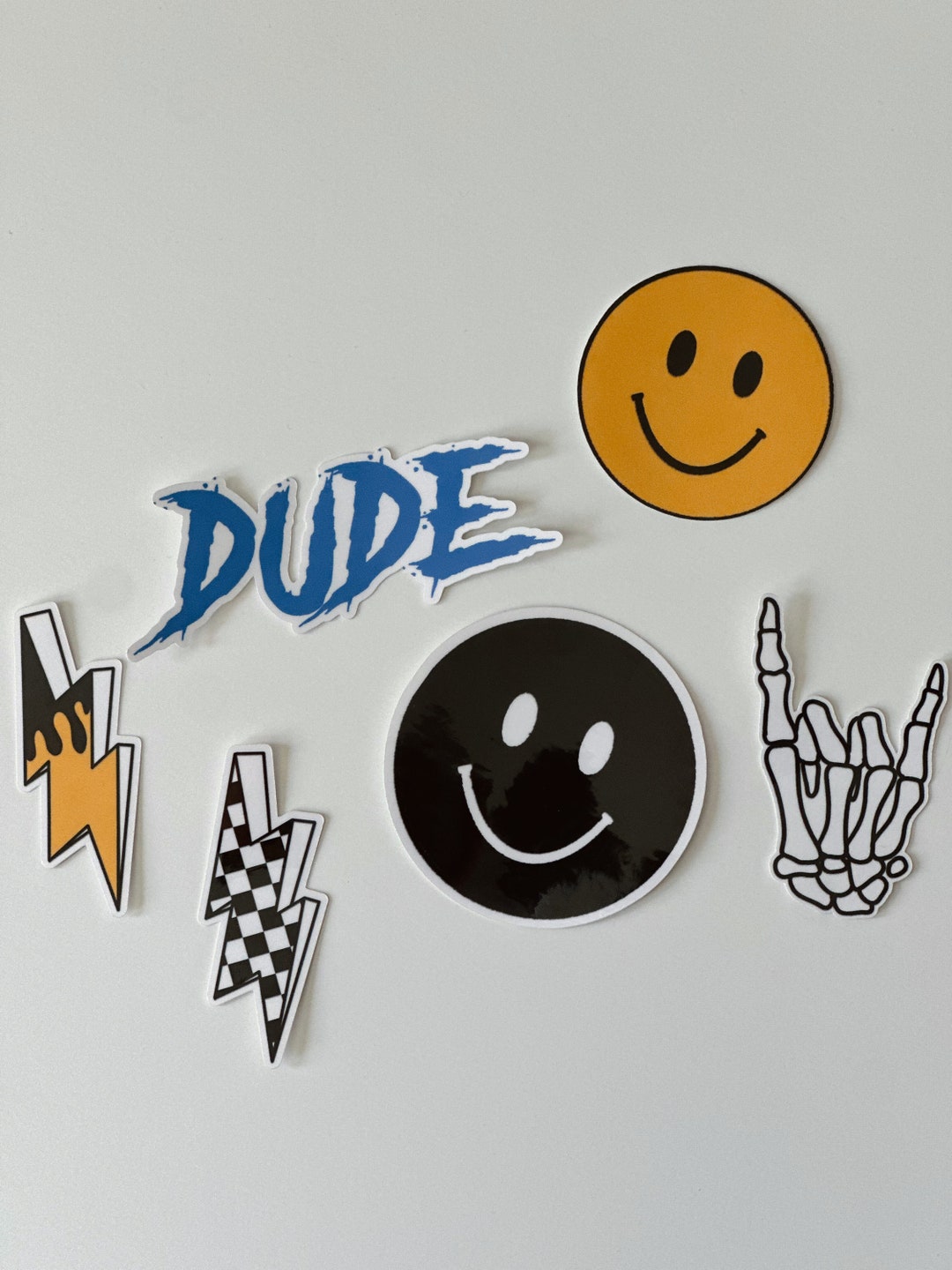 Little Dude Sticker Pack - Sticker Set of 6 - WATERPROOF STICKERS ...